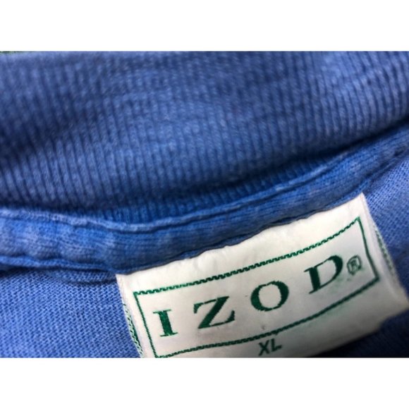 Izod | Shirts | Vintage Izod Boat Sailing Ocean Mens Blue Single Stitch Tee Size Xl | Poshmark